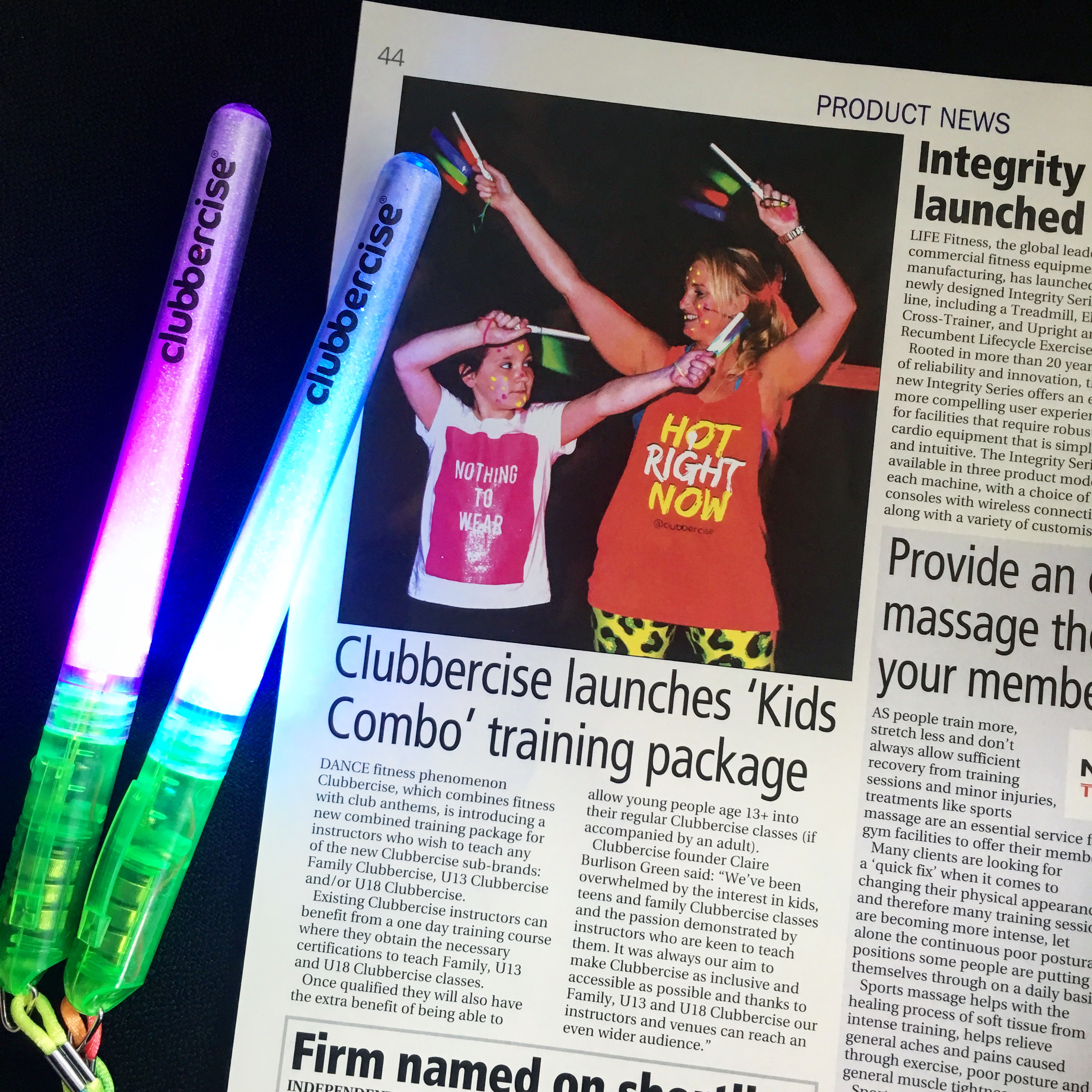 Workout Mag Clubbercise Launches Kids Combo - Clubbercise