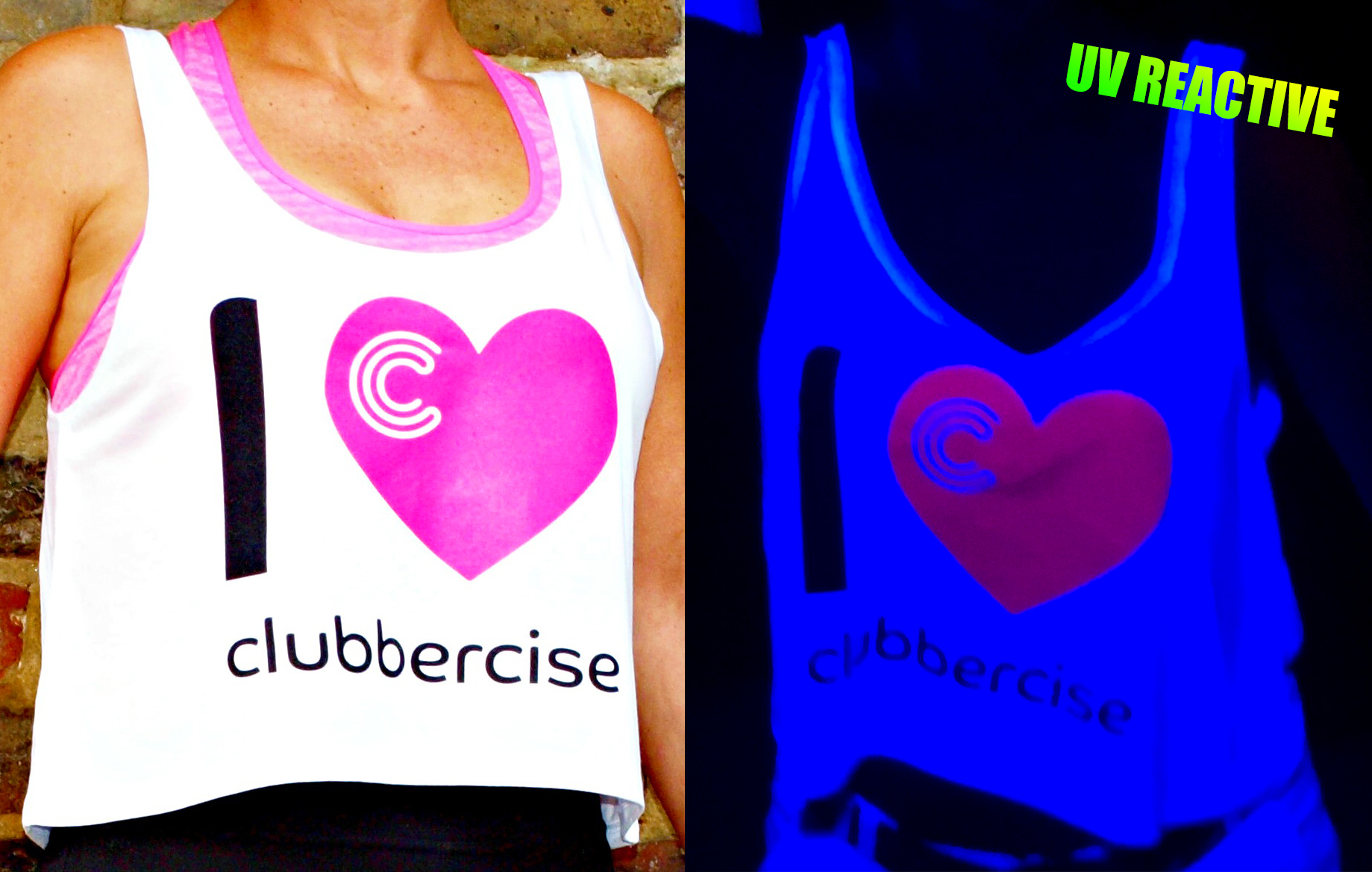 Clubbercise - I LOVE CLUBBERCISE Size available M